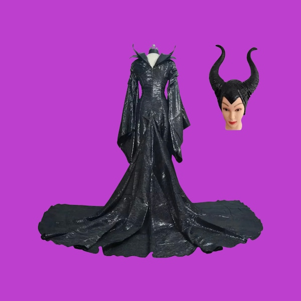 Maleficent Costume - Etsy