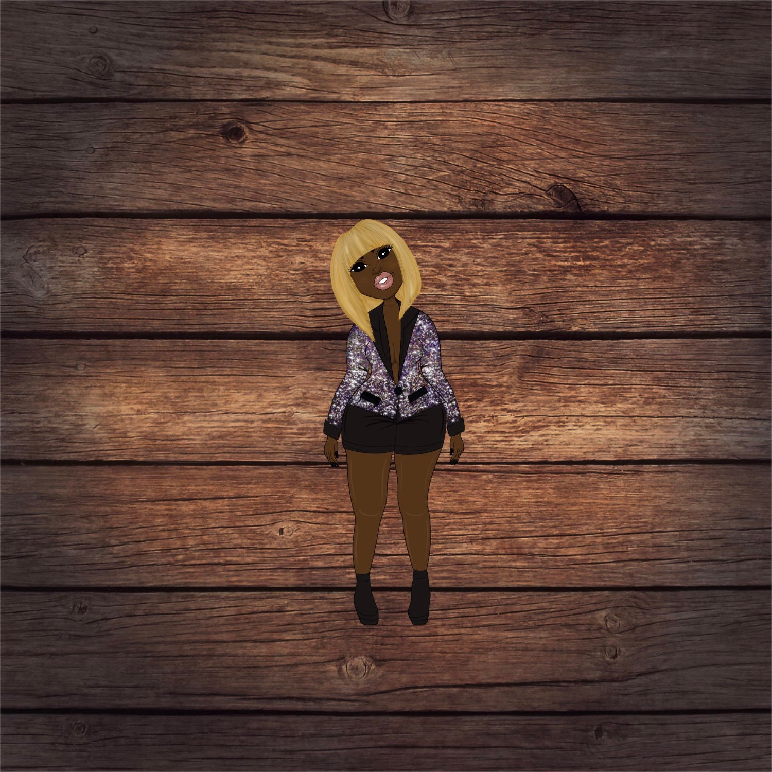 Shelly Full Body Sticker | Etsy