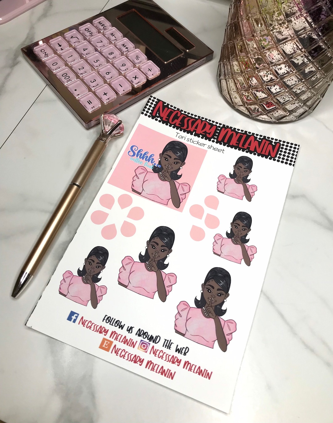 Tori Sticker Sheet - Etsy