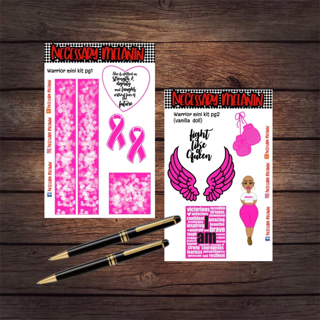 Warrior Sticker Kit - Etsy