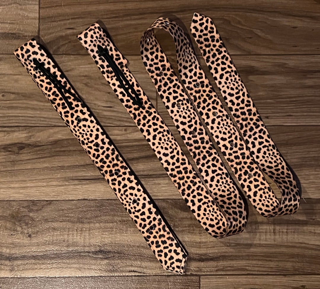 Pony/mini Horse Cheetah Cinch Strap Set, Latigo Strap, off Billet Strap ...
