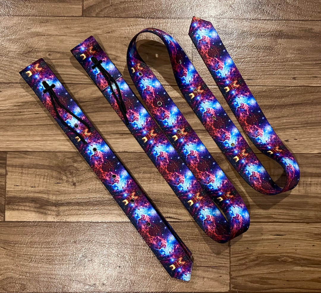 Galaxy Cinch Strap Set, Latigo Strap, off Billet Strap, Western Saddle ...