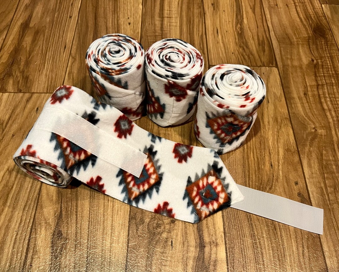 Aztec Polo Wraps, Horse Polo Wraps, Horse Legs Wraps, Set of 2 or 4 ...
