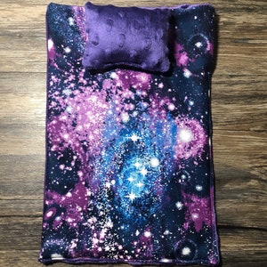 12” Doll Sleeping Bag, Elf Sleeping Bag, Doll Overnight Bedding, Galaxy ...