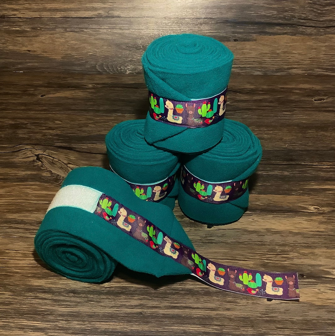 Horse Polo Wraps, Horse Gift for Girls, Set of 2 or 4, Horse Tack, for ...
