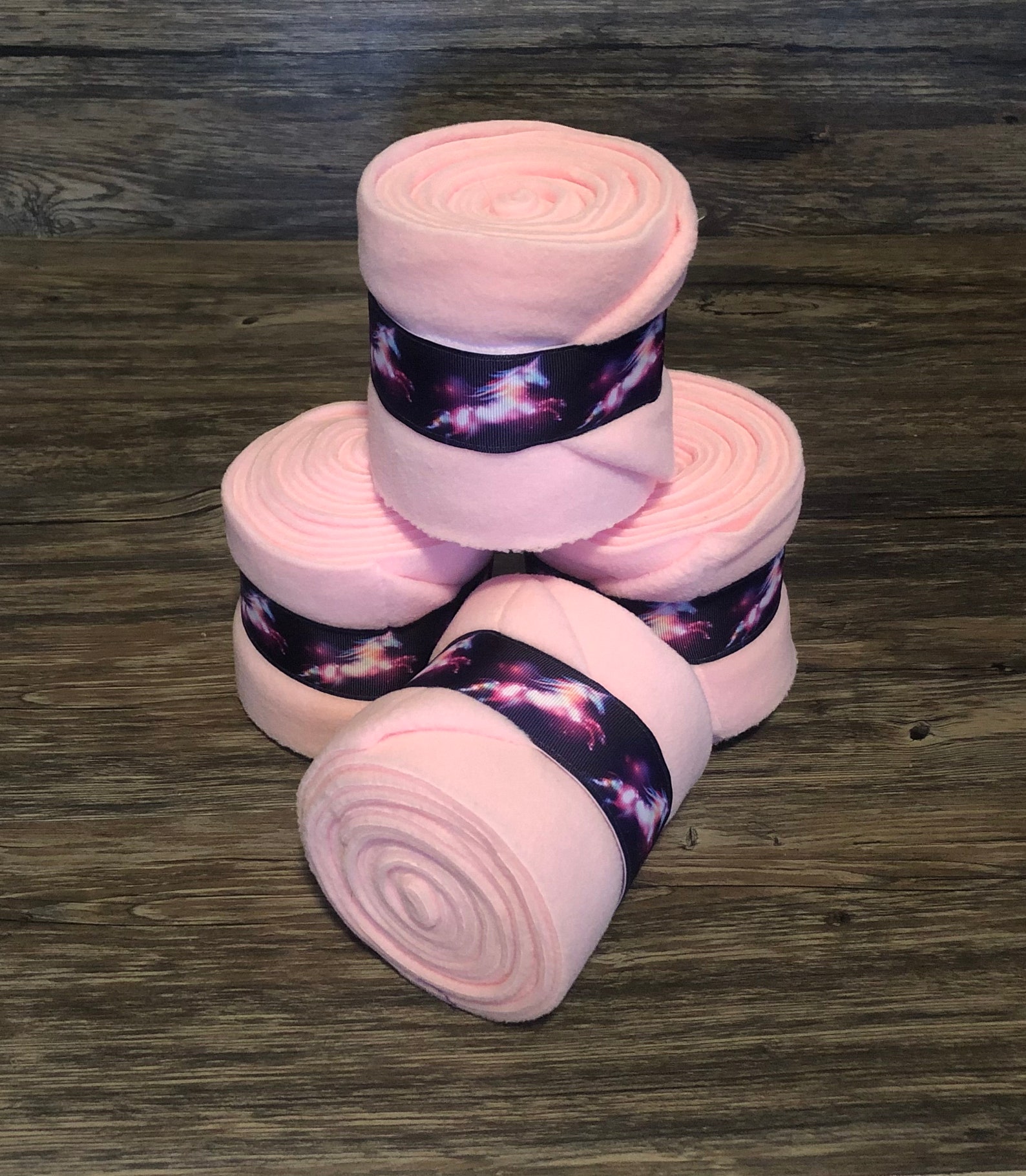 Unicorn Polo Wraps Horse Polo Wraps Set of 2 or 4 Purple - Etsy