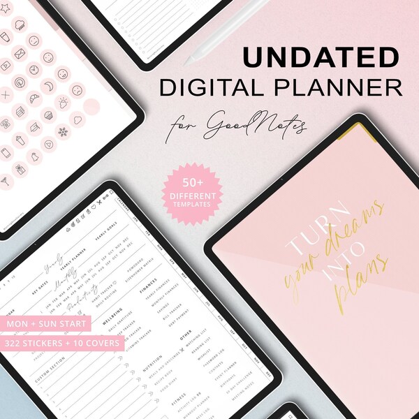 iPad Planner - Etsy UK