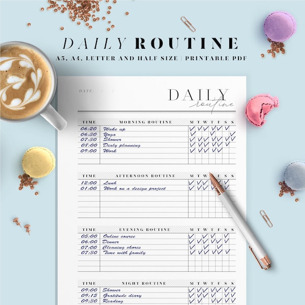 Daily Routine - Etsy