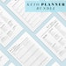 Keto Diet Journal Printable Planner. Keto Tracker. Intermittent Fasting ...
