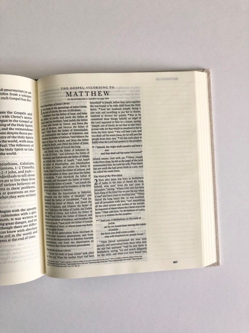 Fully Custom Hand Painted ESV Journaling Bible - Etsy