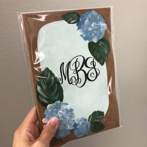 Joyce Theme - Hand Painted and Hand-lettered Floral Semi-custom Journal ...