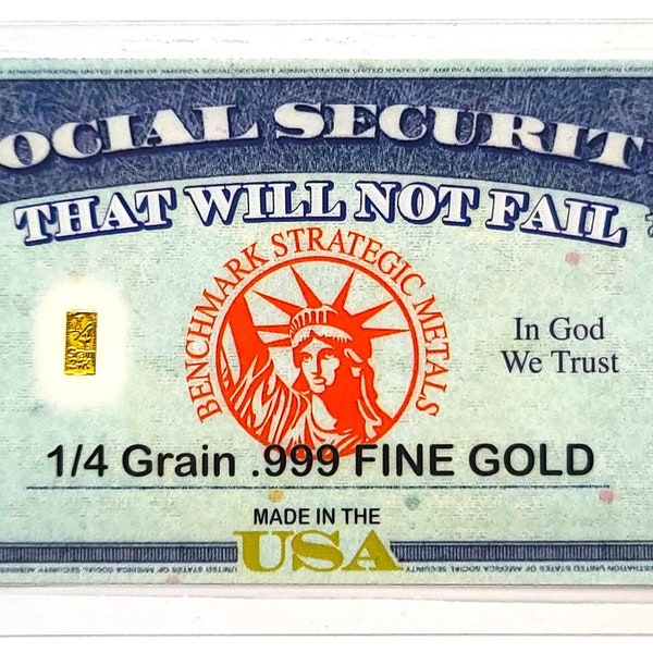 Metal Social Security Cards - Etsy