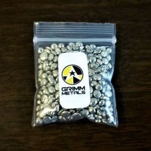 1 Troy Ounce .999 Fine Tin - Casting Grain - Etsy