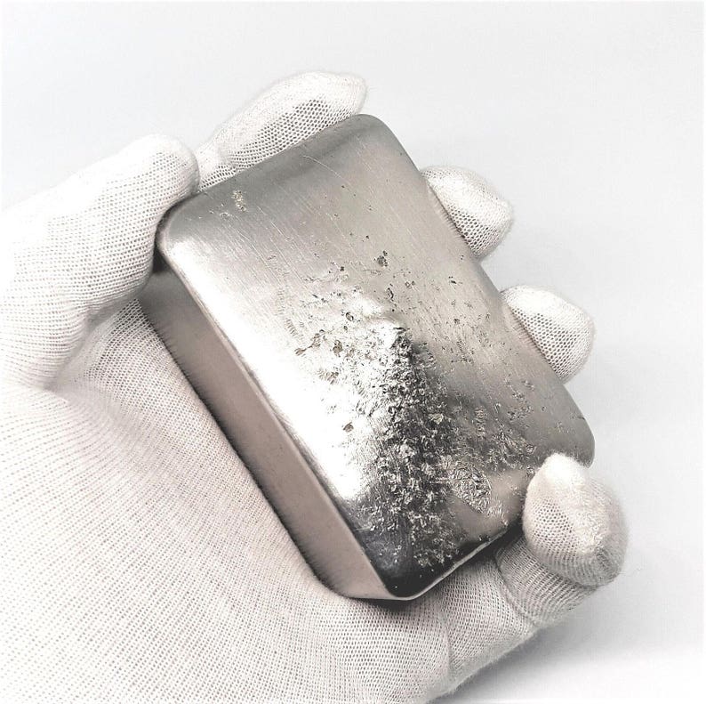 1 Kilo .999 Fine Bismuth Bullion Bar Hand Poured GRIMM | Etsy