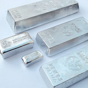 Full Set - Hand Poured .999 Fine Indium Bullion Bars - Grimm Metals - Etsy