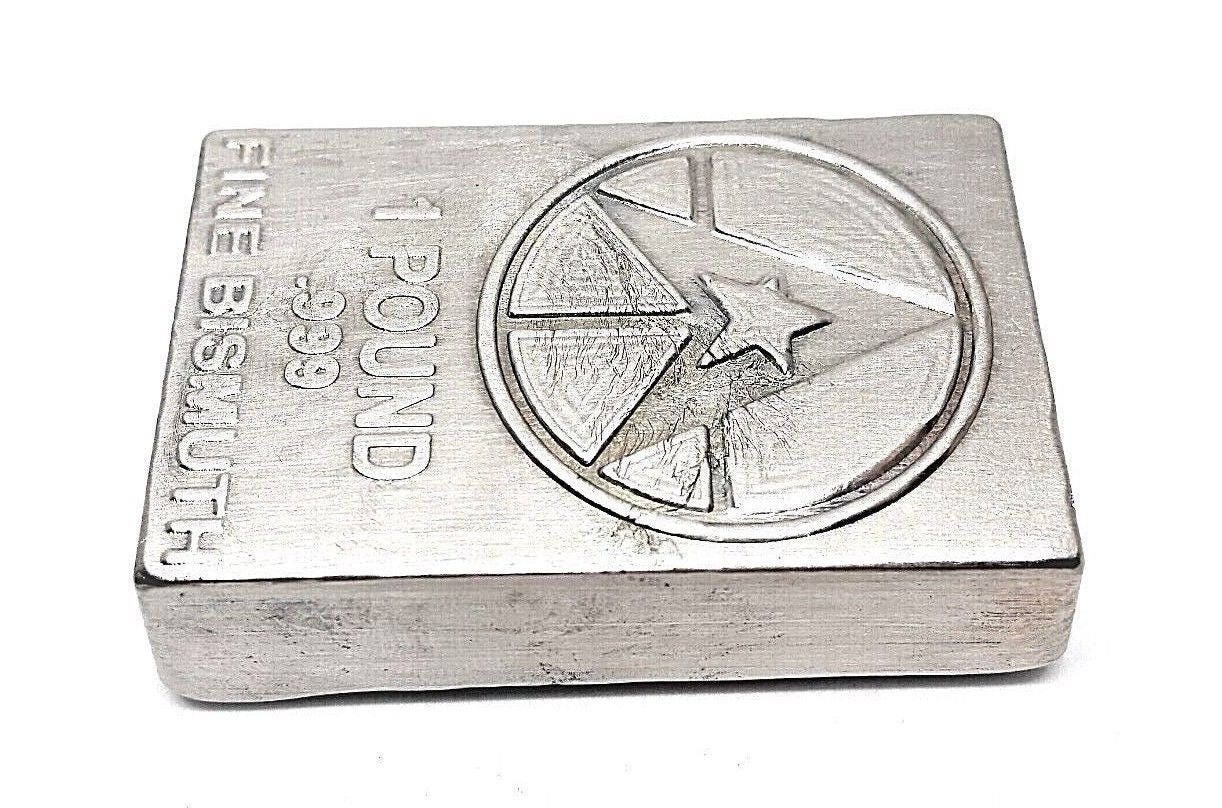 1 Pound .999 Fine Bismuth Bullion Bar Hand Poured GRIMM - Etsy