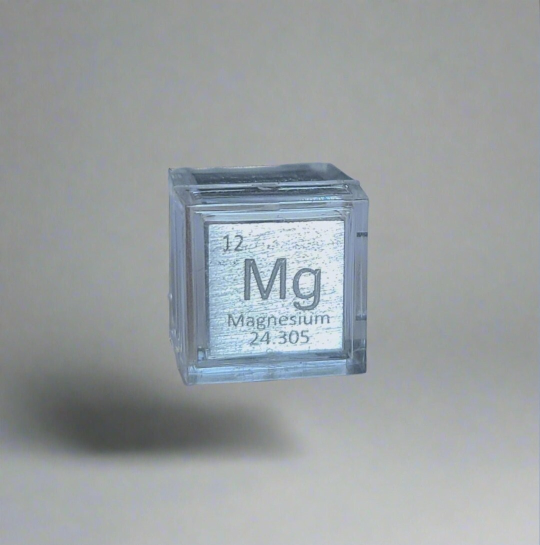 10mm .9999 Fine Magnesium Elemental Cube in Protective Case - Etsy