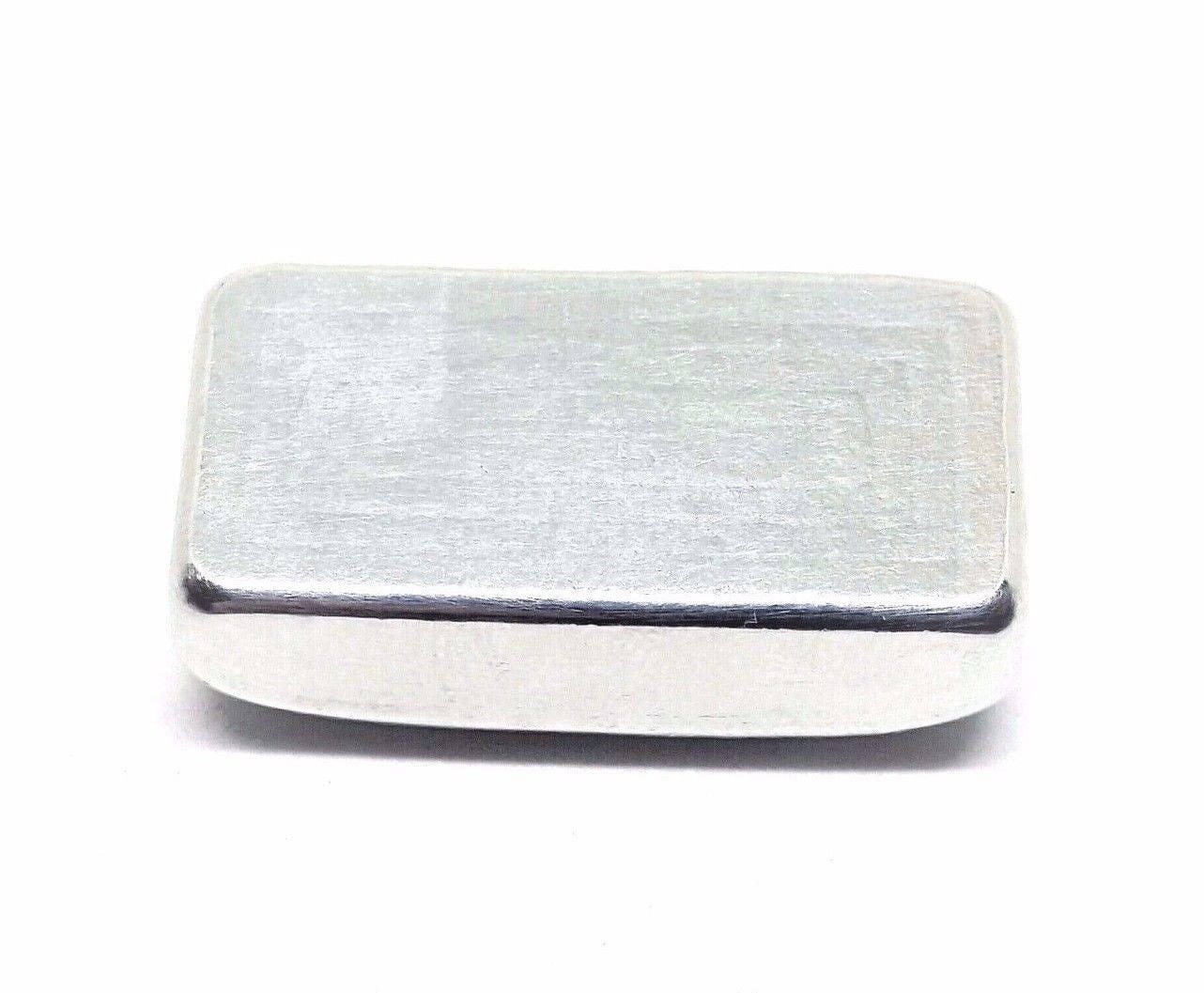 1 Troy Ounce .999 Fine Tin Bullion Bar Hand Poured Hand - Etsy