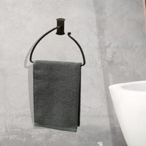 Decorative Towel Ring Handmade Forged Towel Hanger for Kitchen or ...