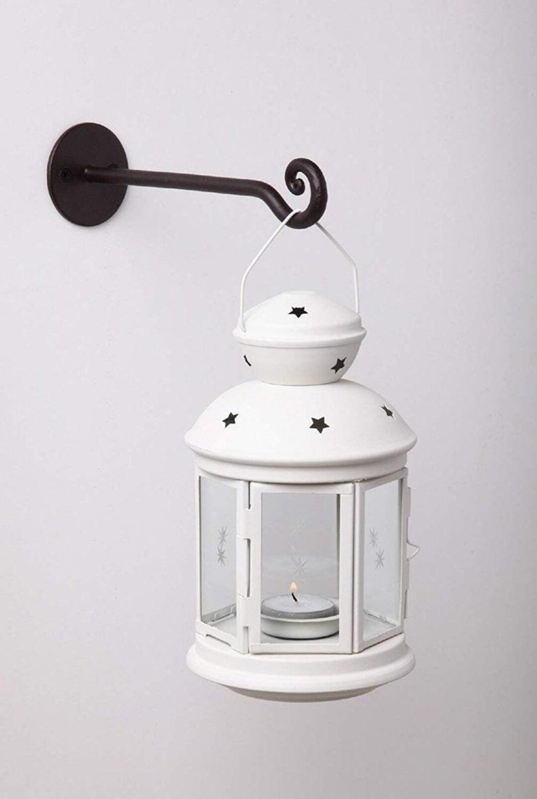 Hanging Basket, Bird Feeder, Lantern or Wind Chime Bracket, Hand Forged ...