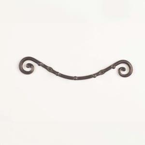 5 Hook Key Organizer | Forged Iron Key Rack - Etsy