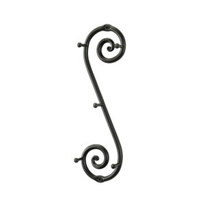 Iron Vertical Key Holder for Wall, Entryway Wall Key Hanger, Metal Key ...