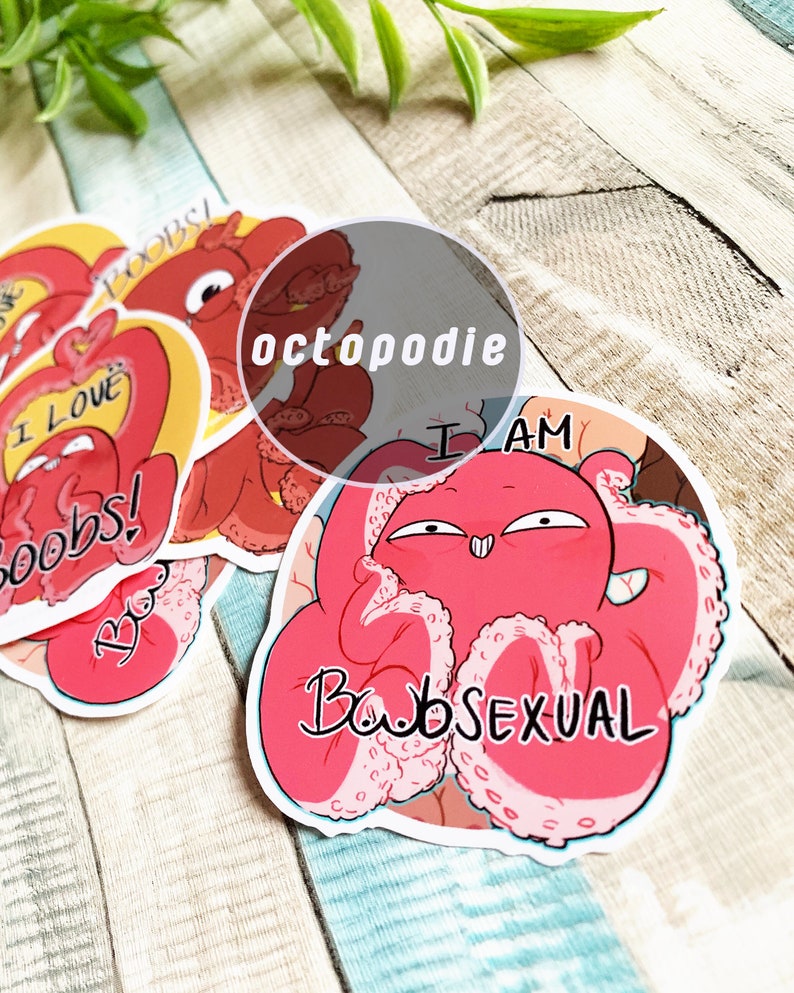 BOOB STICKERS - Etsy