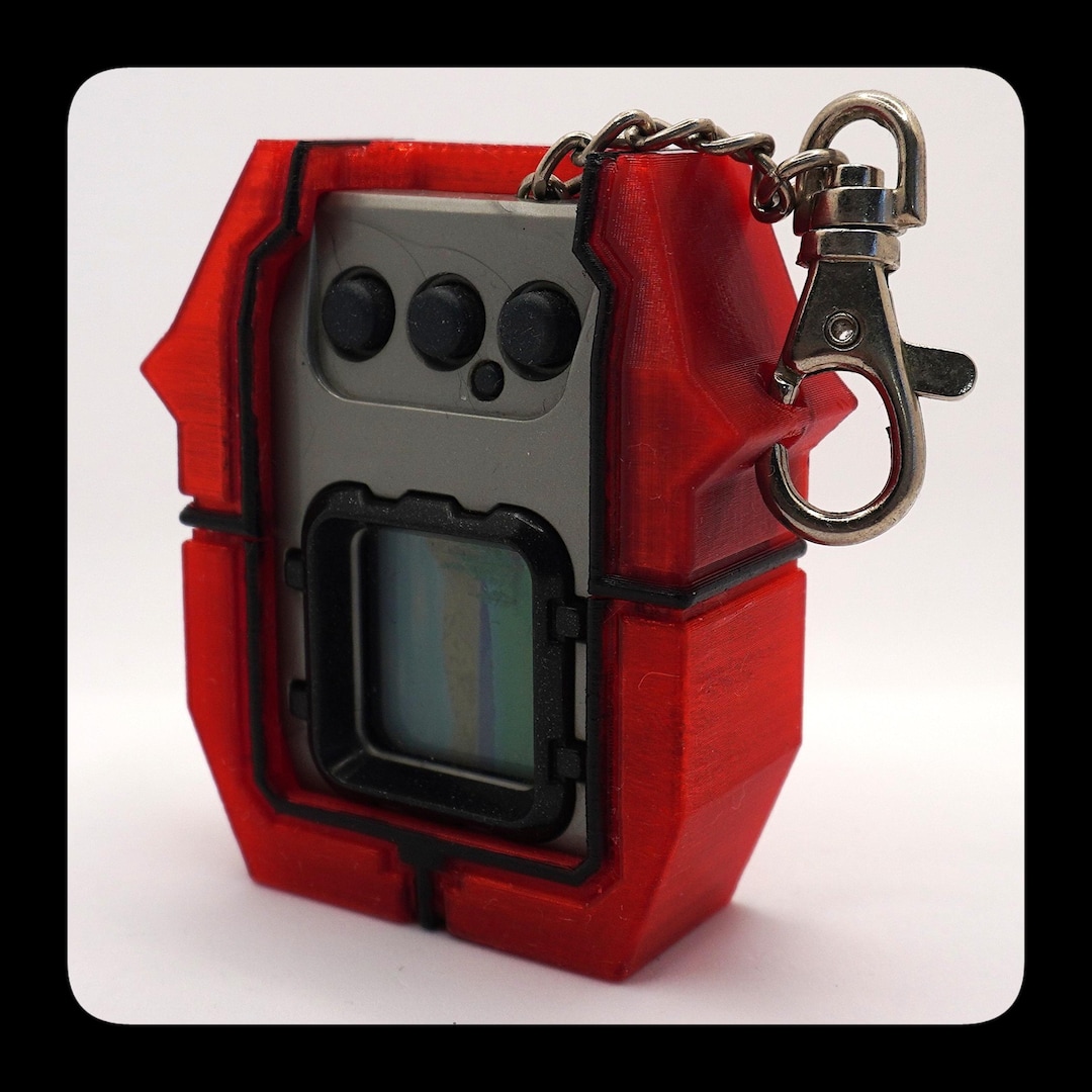 Translucent Pendulum Digimon Digivices Case With Wrist Strap and Belt ...