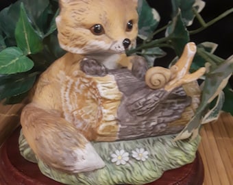 Porcelain fox | Etsy