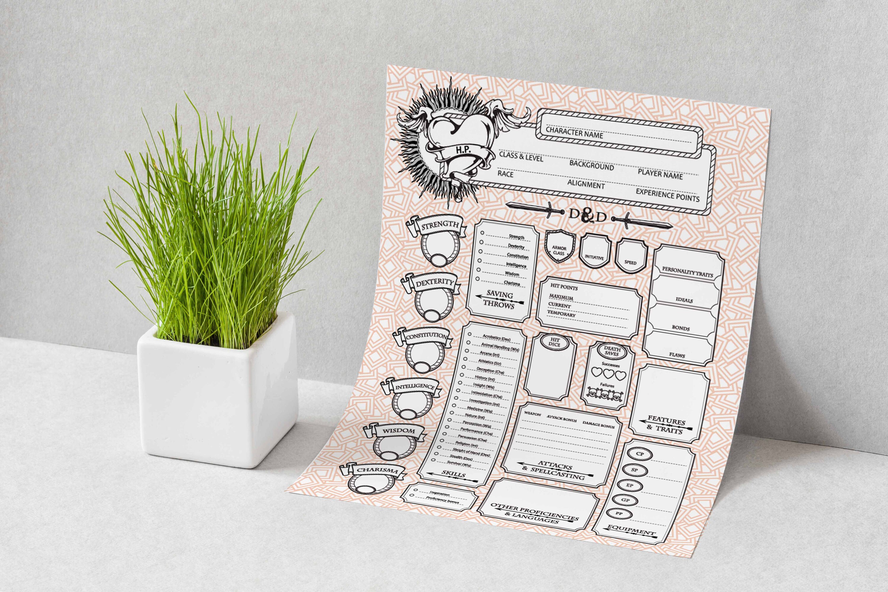 Unleash Your Imagination With the Ultimate Dnd Character Table - Etsy