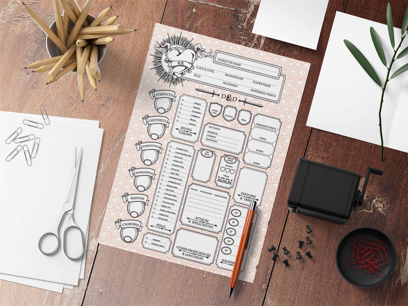 Unleash Your Imagination With the Ultimate Dnd Character Table - Etsy