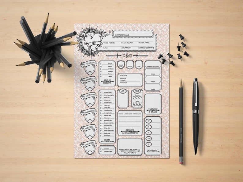 Unleash Your Imagination With the Ultimate Dnd Character Table - Etsy