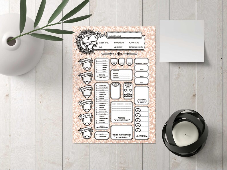 Unleash Your Imagination With the Ultimate Dnd Character Table - Etsy