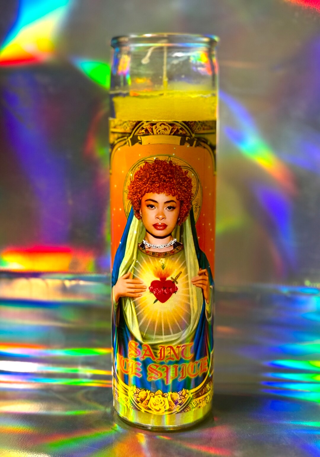 Ice Spice Prayer Candle - Etsy
