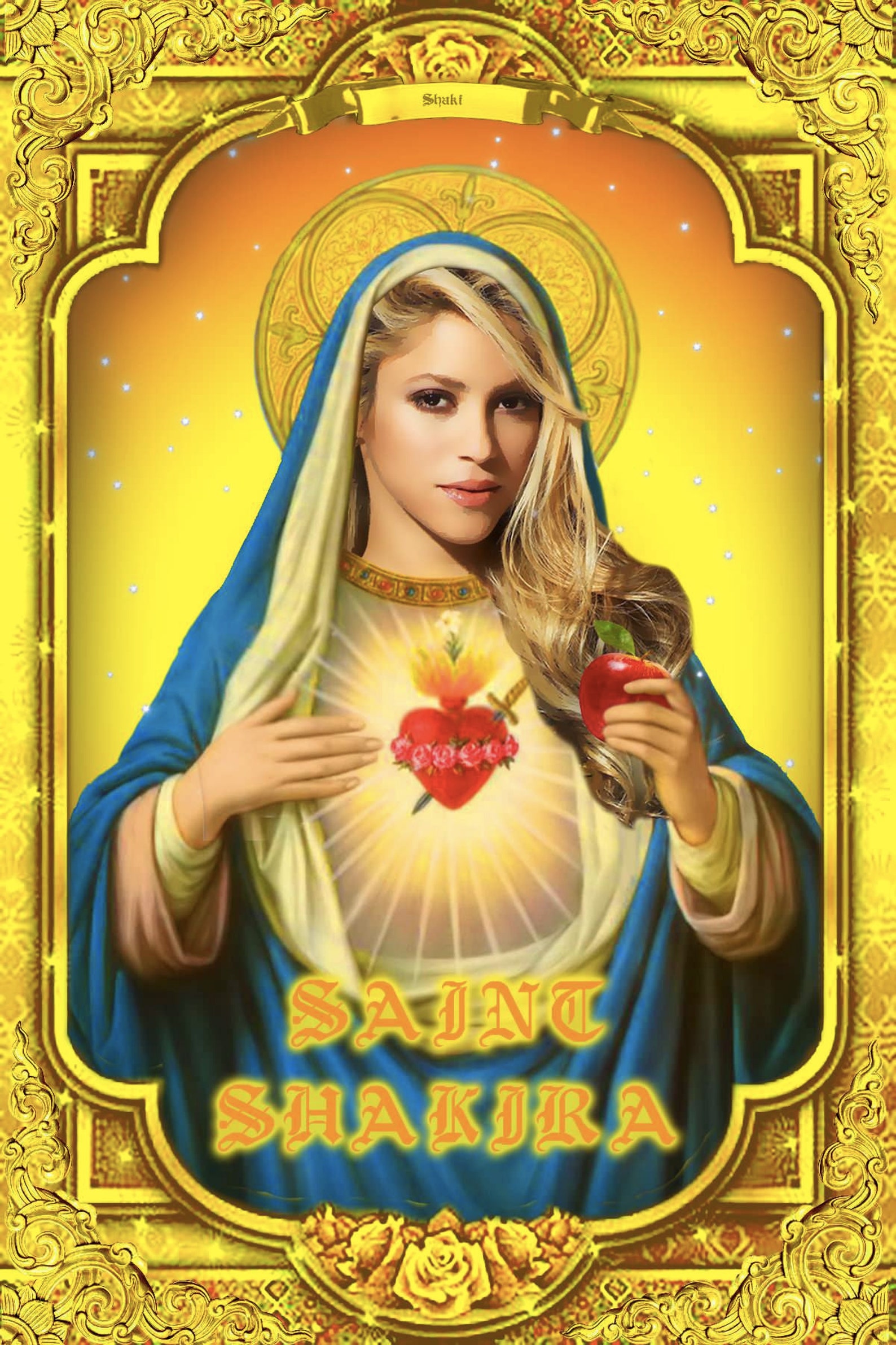 Shakira Celebrity Prayer Candle - Etsy