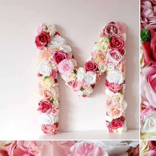 Large Floral Letter - Etsy