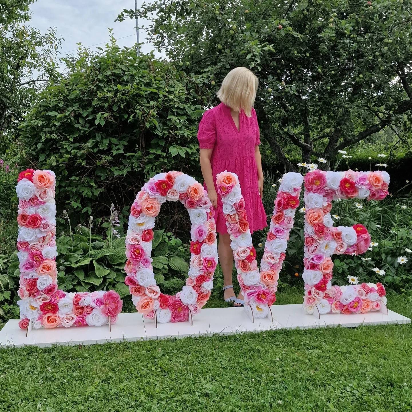 Giant Birthday Number, Large Floral Numbers, Extra Large Number, 36 ...