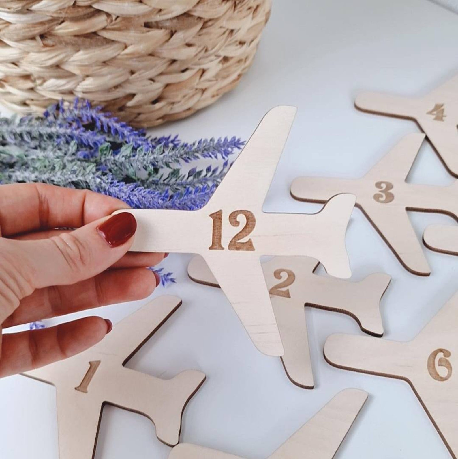 Aviation Themed Wedding Table Cards Customized Wooden Planes - Etsy