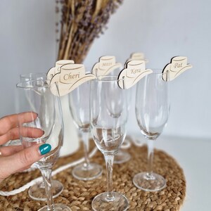 Personalized Western Birthday Name Cards, Cowboy Drink Toppers Custom ...