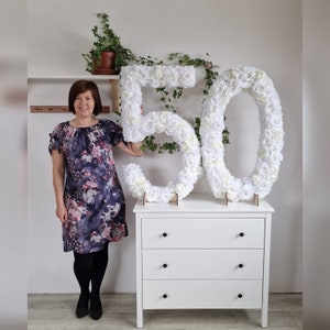 Giant Decoration for 50th Birthday Party, 50th Birthday Decor, Custom ...