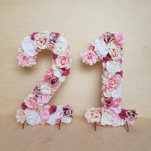 21st Birthday Sign, Sweet 16 Numbers, 21st Birthday Numbers, 20th ...