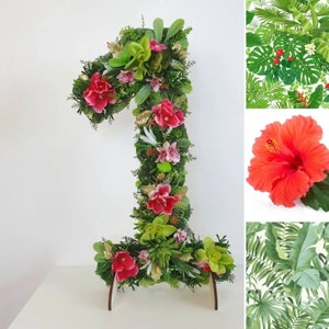 Aperol Spritz Bridal Shower Decoration, Custom Flower Letter, Citrus ...