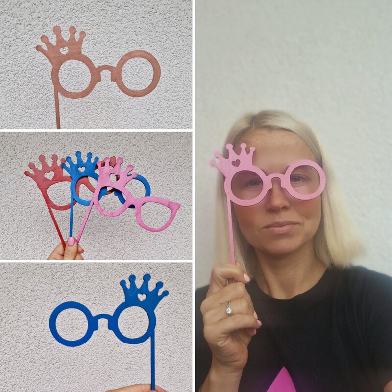 Custom Photo Booth Glasses - Etsy