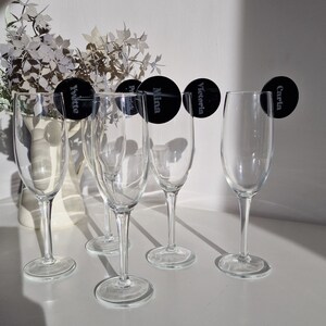 Acrylic Wedding Name Place Tags, Disc Name Tags, Mirror Acrylic Name ...