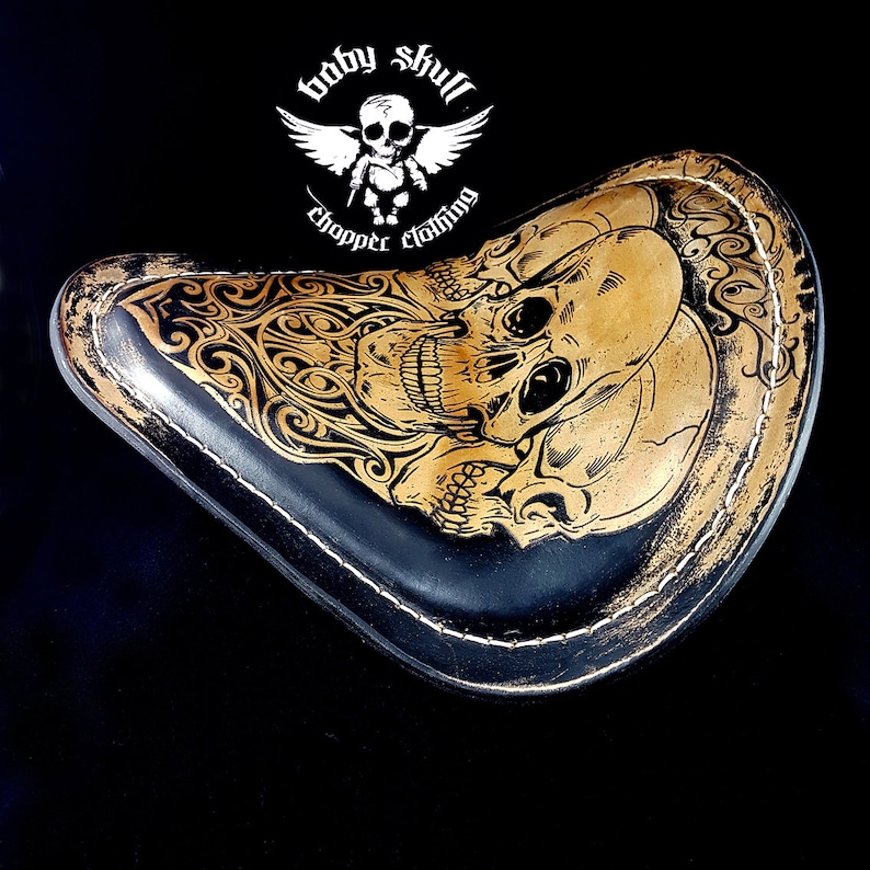Custom Motorcycle Solo Seat/handmade Solo Seat/bobber Chopper Seat ...