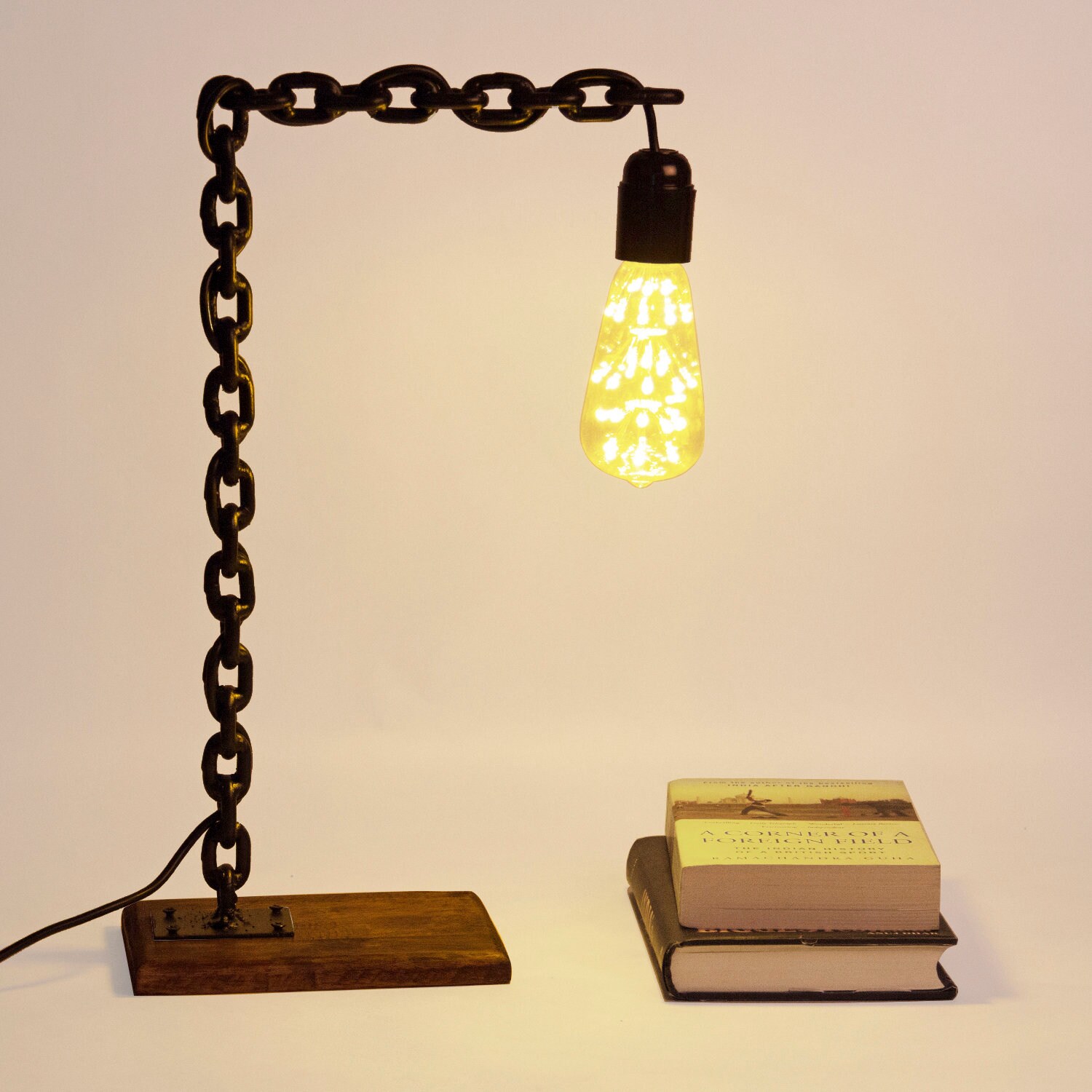 Industrial Chain Table Lamp - Etsy
