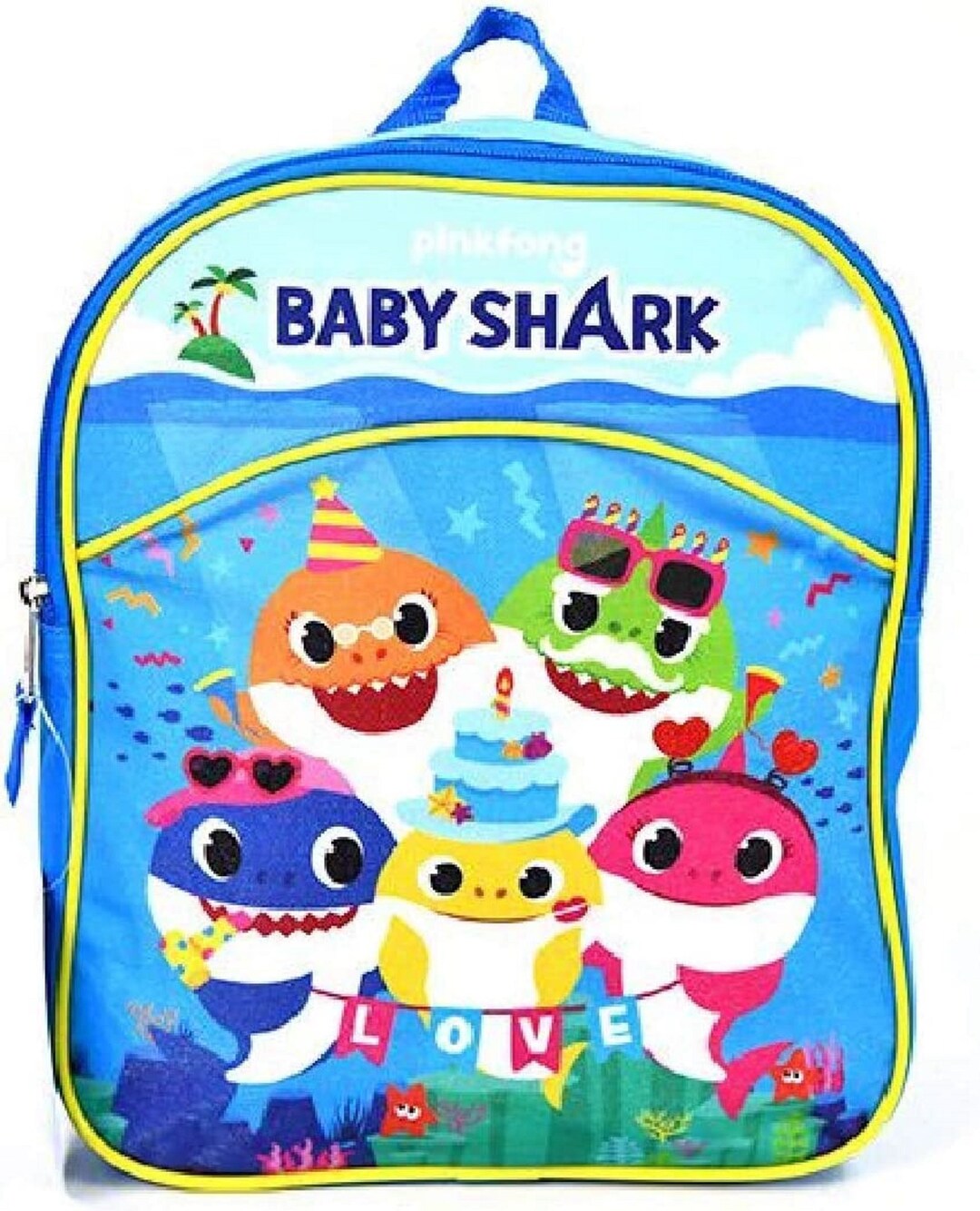 Baby Shark Kids Backpack 11' Small Backpack Personalized Name Backpack ...