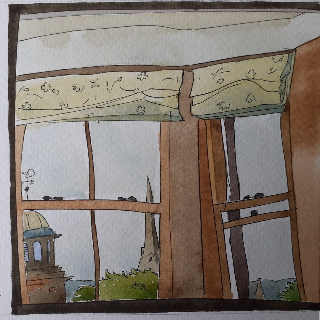 Bay Window View - Etsy