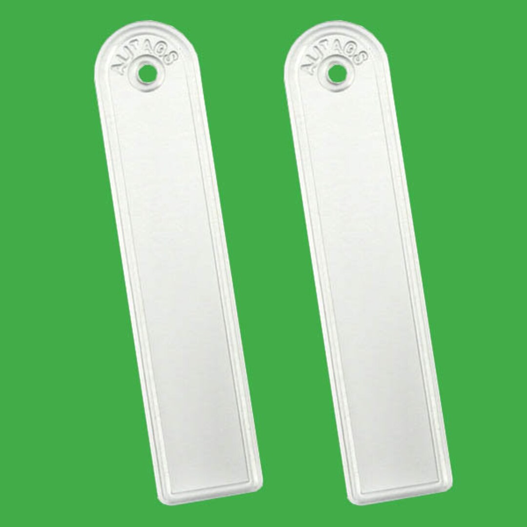 Metal Plant Labels Hanging Tags aluminium Make Labelling Your Plants ...