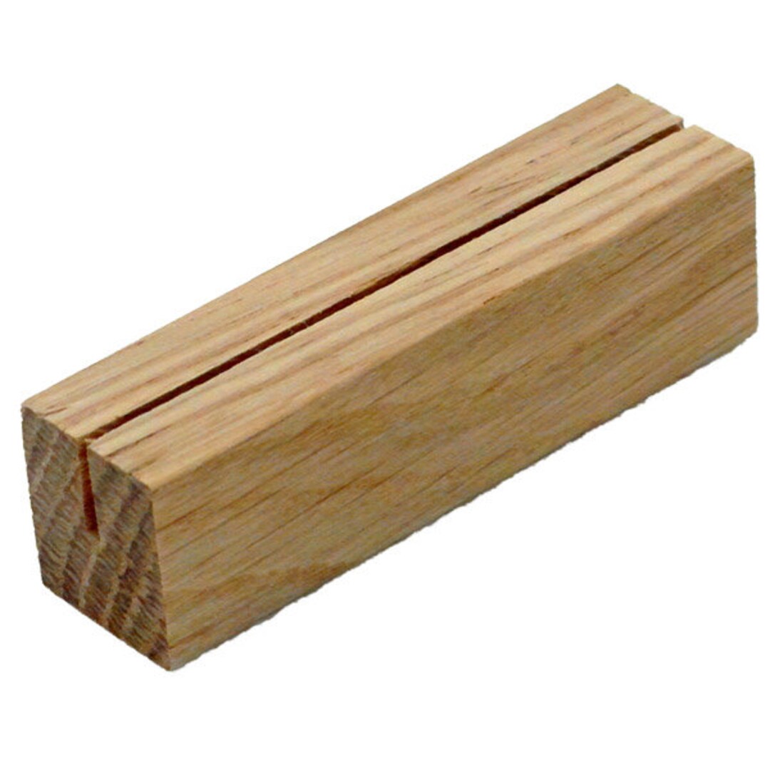 The Essentials Company Ash Card Stand for Table Talkers, Weddings Name ...